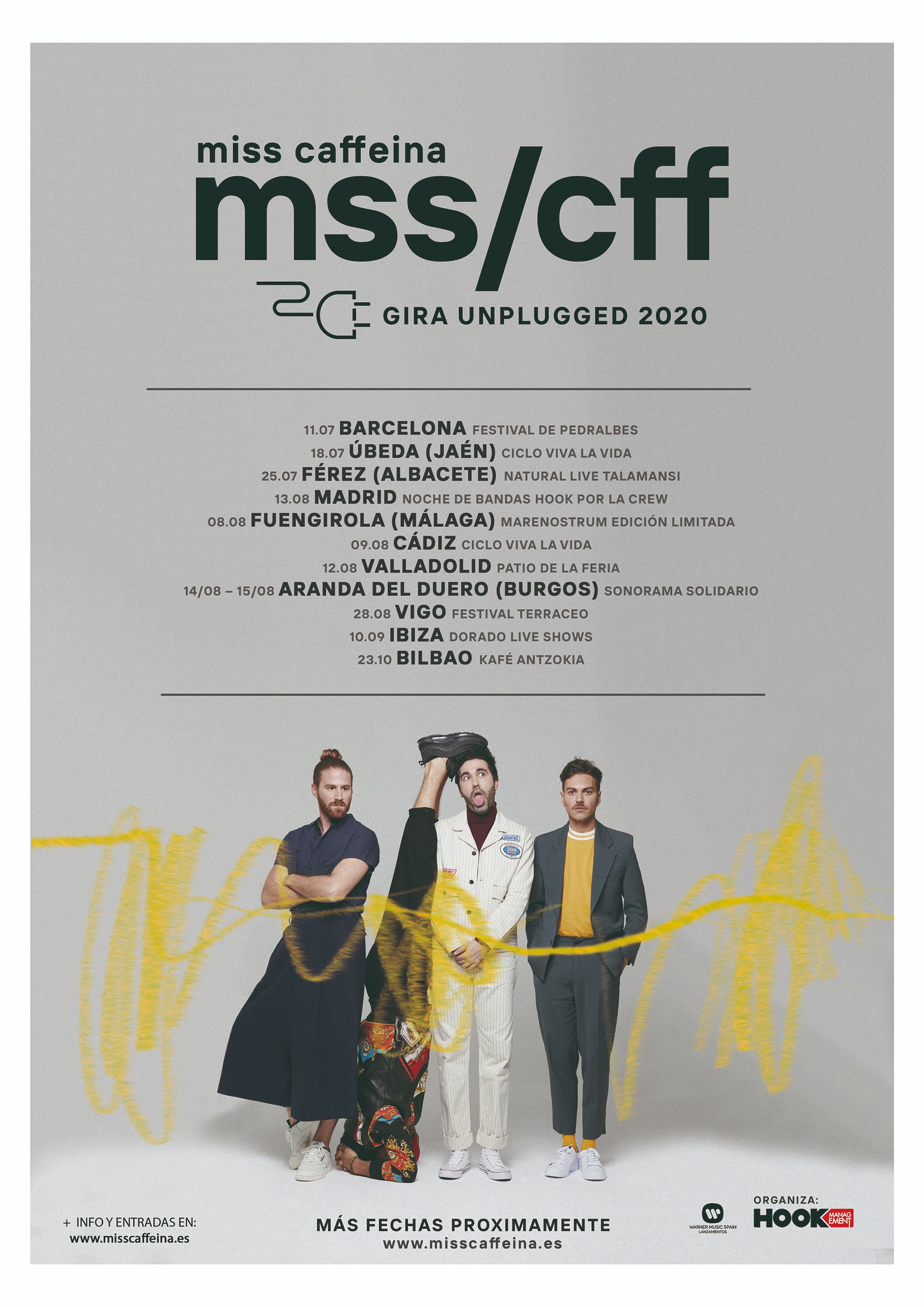 MISS CAFFEINA anuncia gira acústica